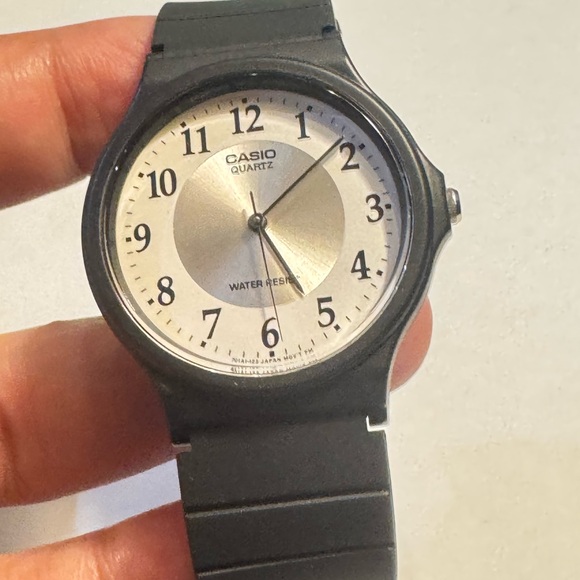 Casio | Wearables | Casio Black Quartz Watch | Poshmark